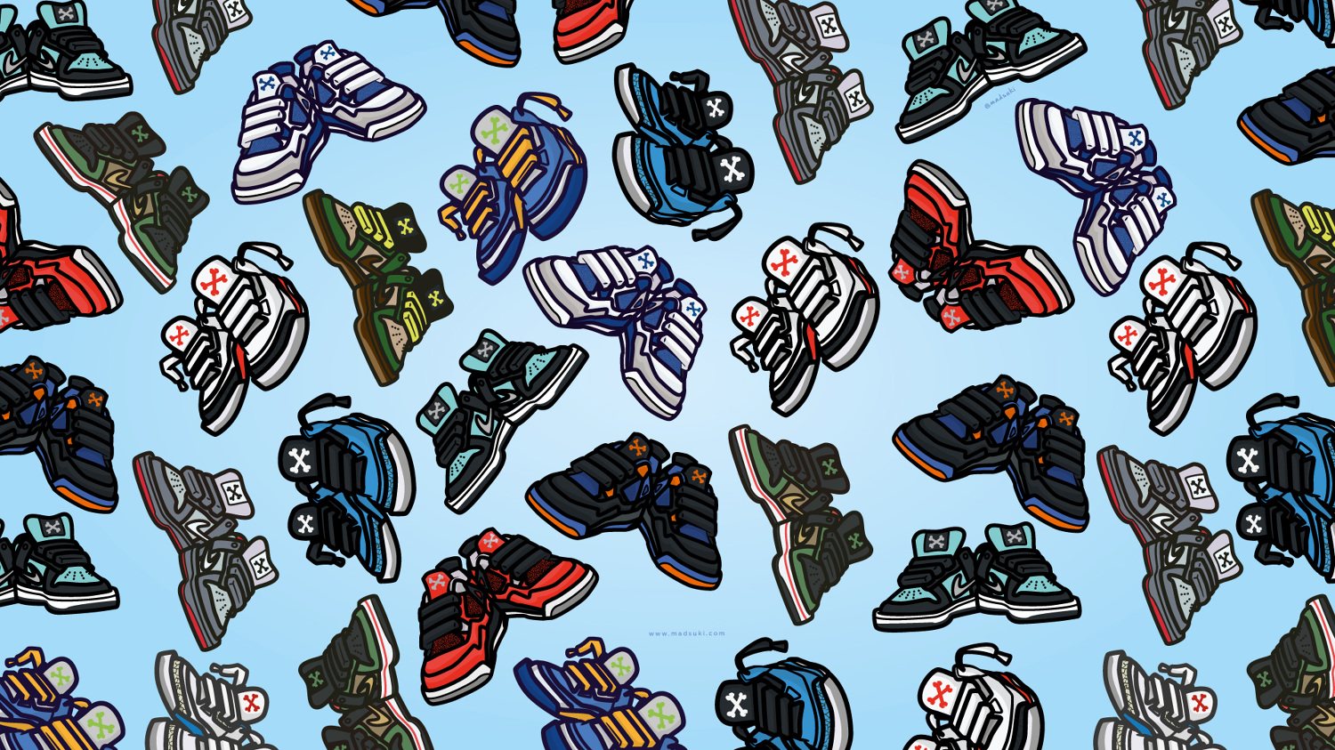 Sneakerbones Wallpaper - Madsuki