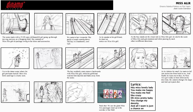 LINE / TONE STORYBOARDS - Aslı Şarman