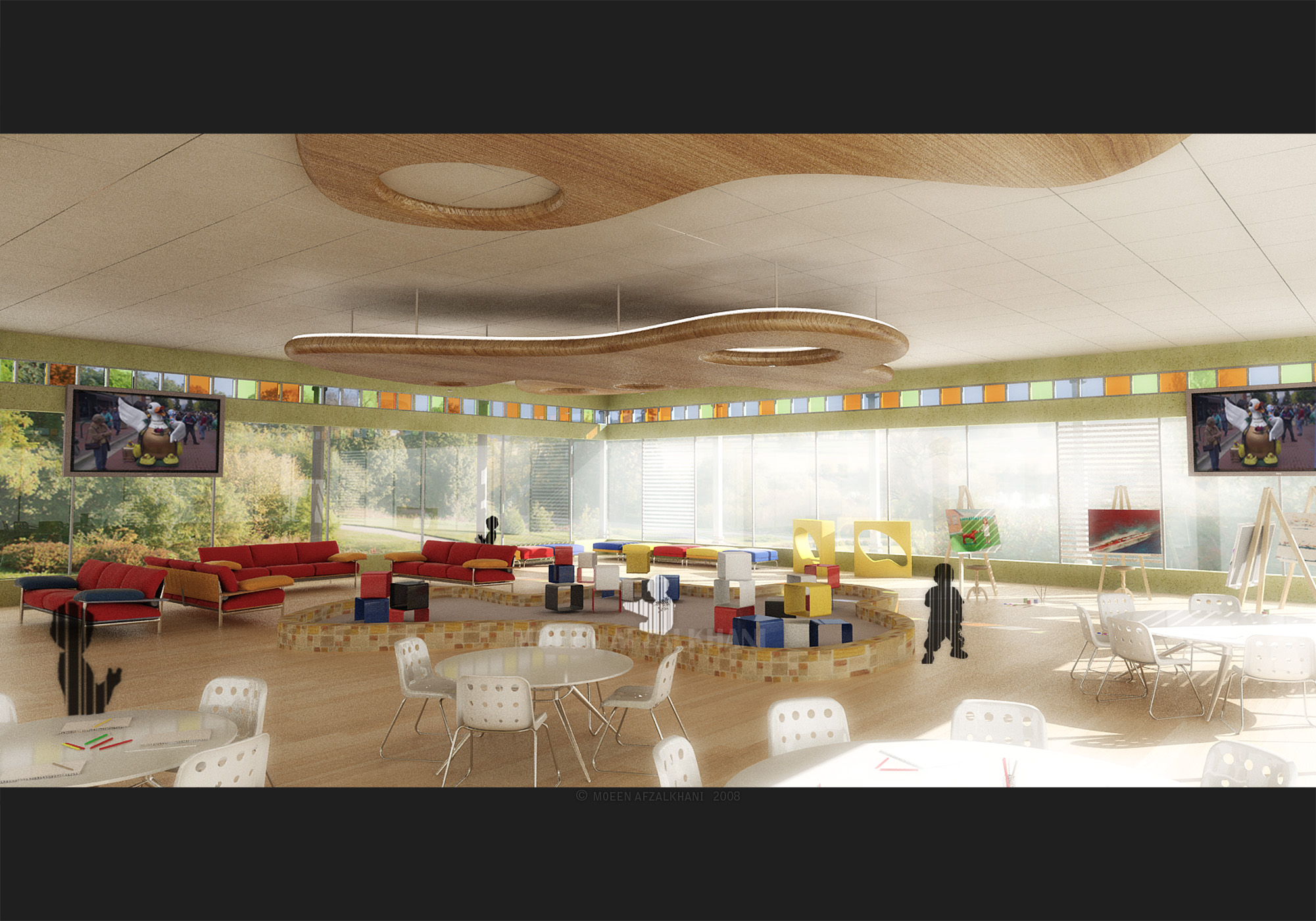 Pediatric Diseases Clinic/Waiting Room - Moeen