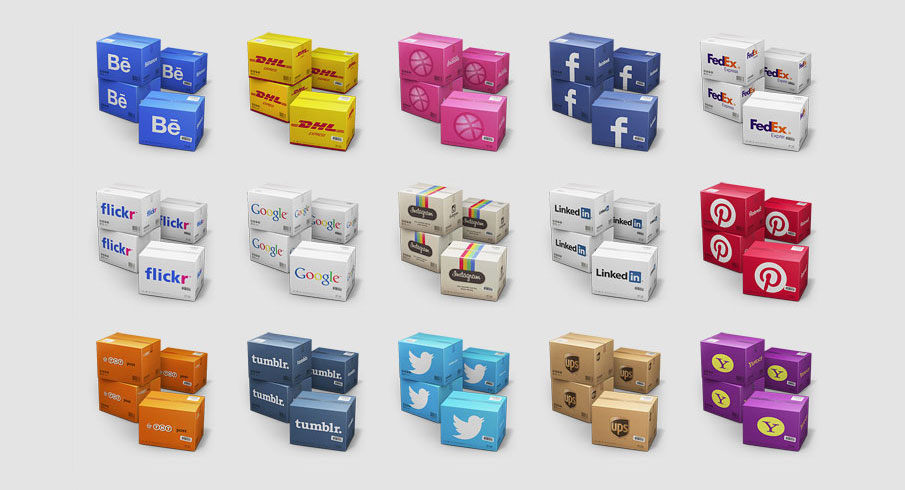Container Icon Set - Mehmet Gozetlik / Designer