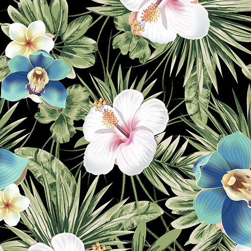 Tropical textile patterns - Kristina Klaffke