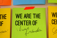 We Are the Center of ______ - designrepublic