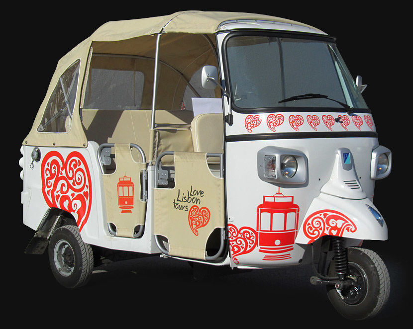 Logo creation + Tuk Tuk decoration - www.luis-ferreira.com