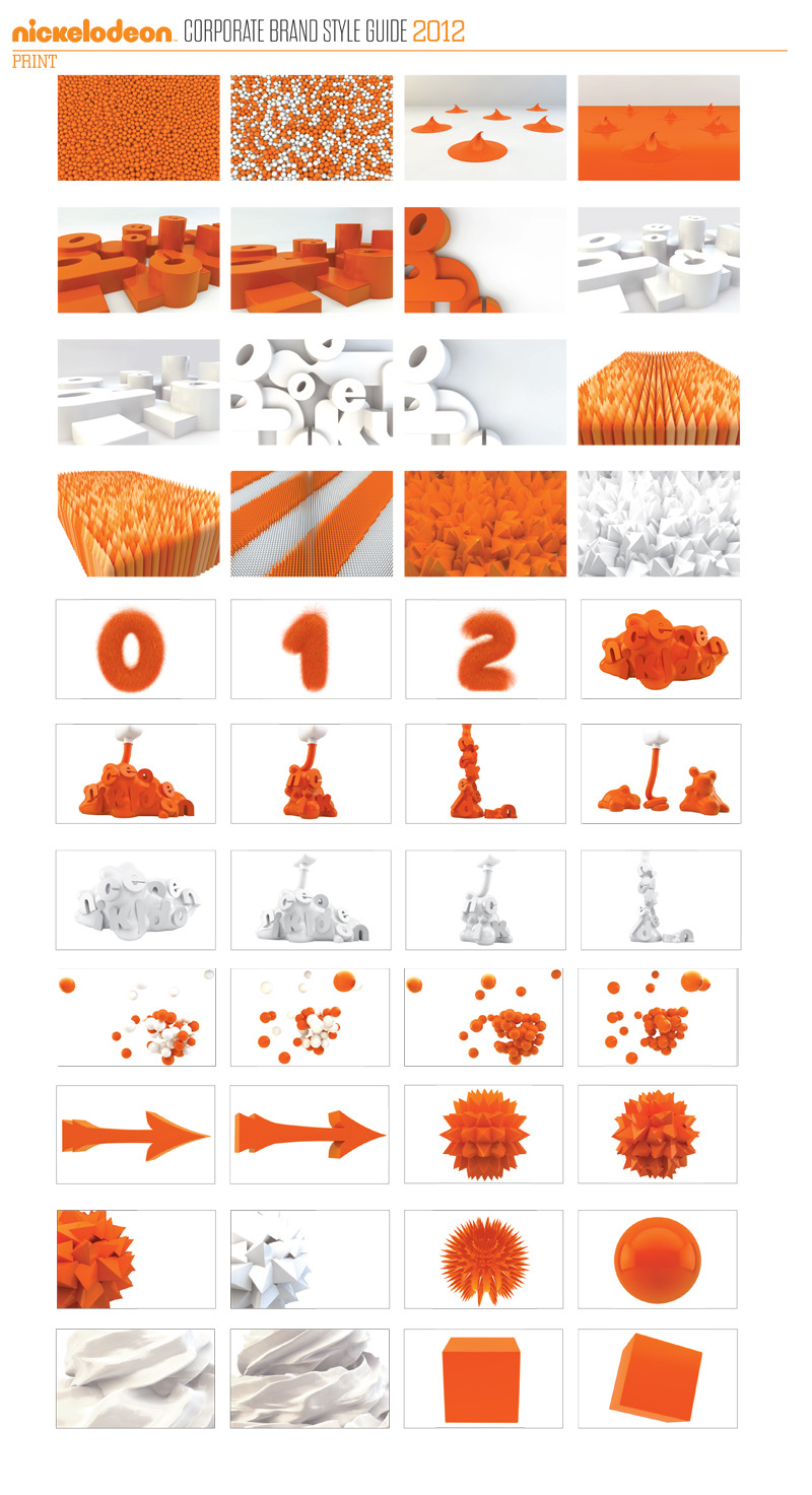 NICKELODEON / 2012 Style Guide - JamesBartley