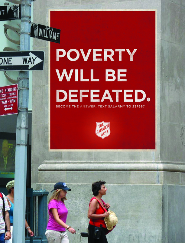 Salvation Army / Fight for Hope - I Design Cool Stuff