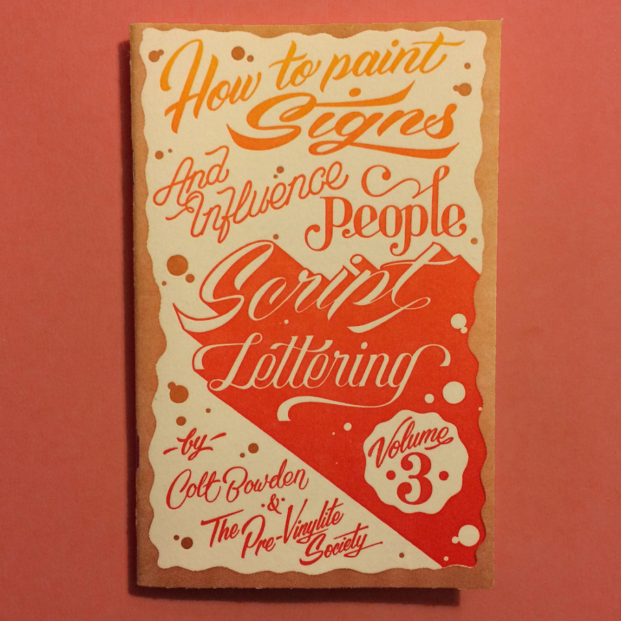 Sign Painting Books - COLT BOWDEN