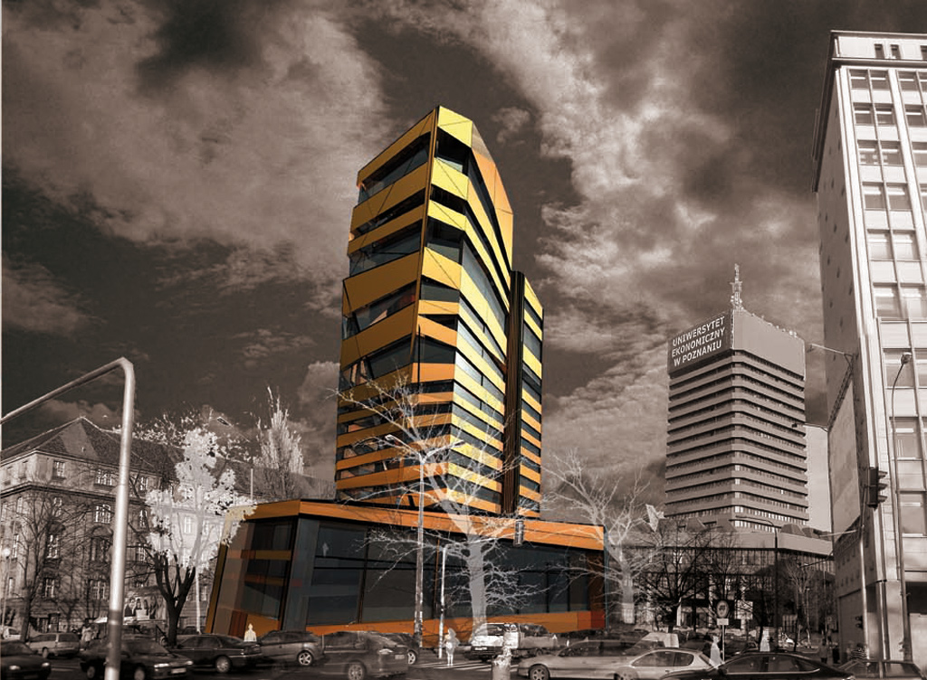 Skyscrapers Poznań - architecture