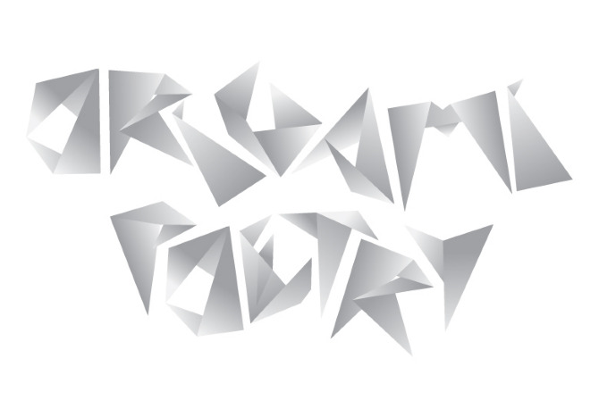 Origami Typeface - Work Selection Of Graphic Designer Andrei Robu