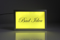 Bright Idea sign - NATHALIE QUAGLIOTTO