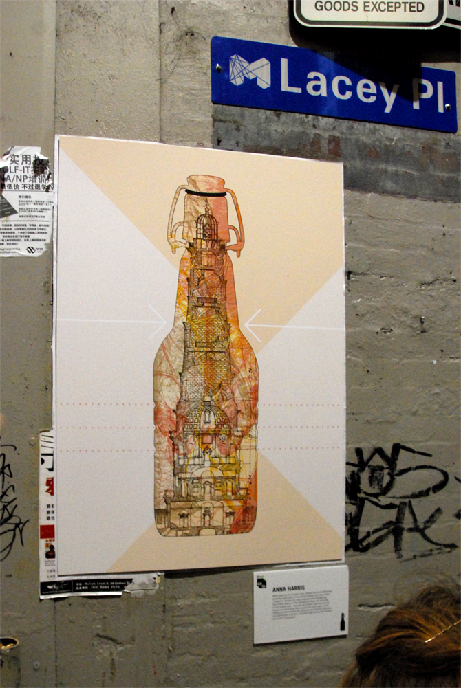 Grolsch Street Poster - The Pecking Order