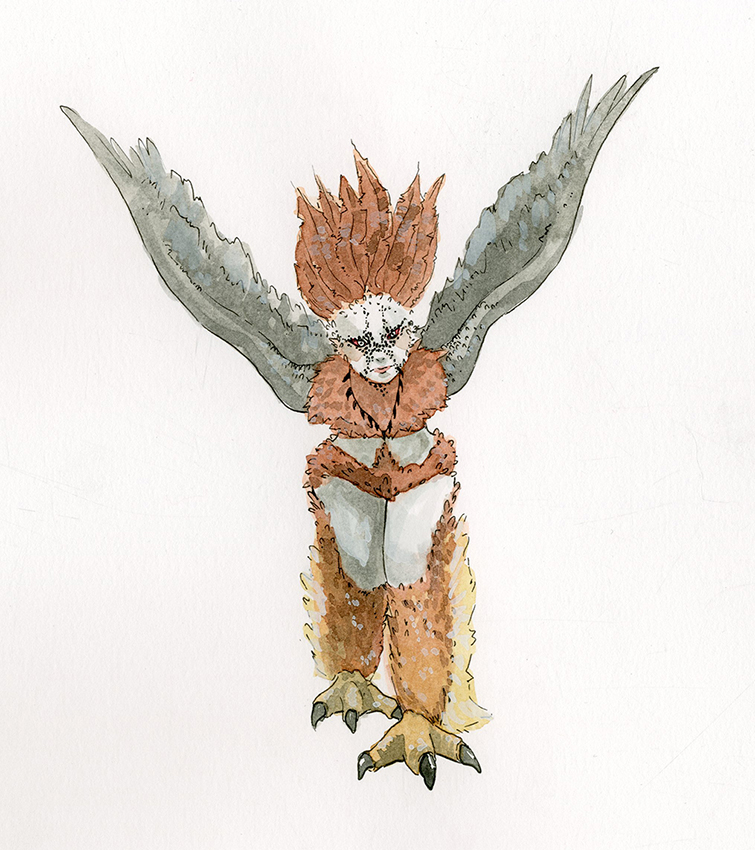 Creature & Character Sketches - Sarah Lee