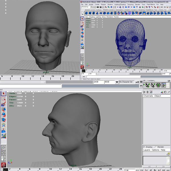 Human face modeling - This is Hoonjong