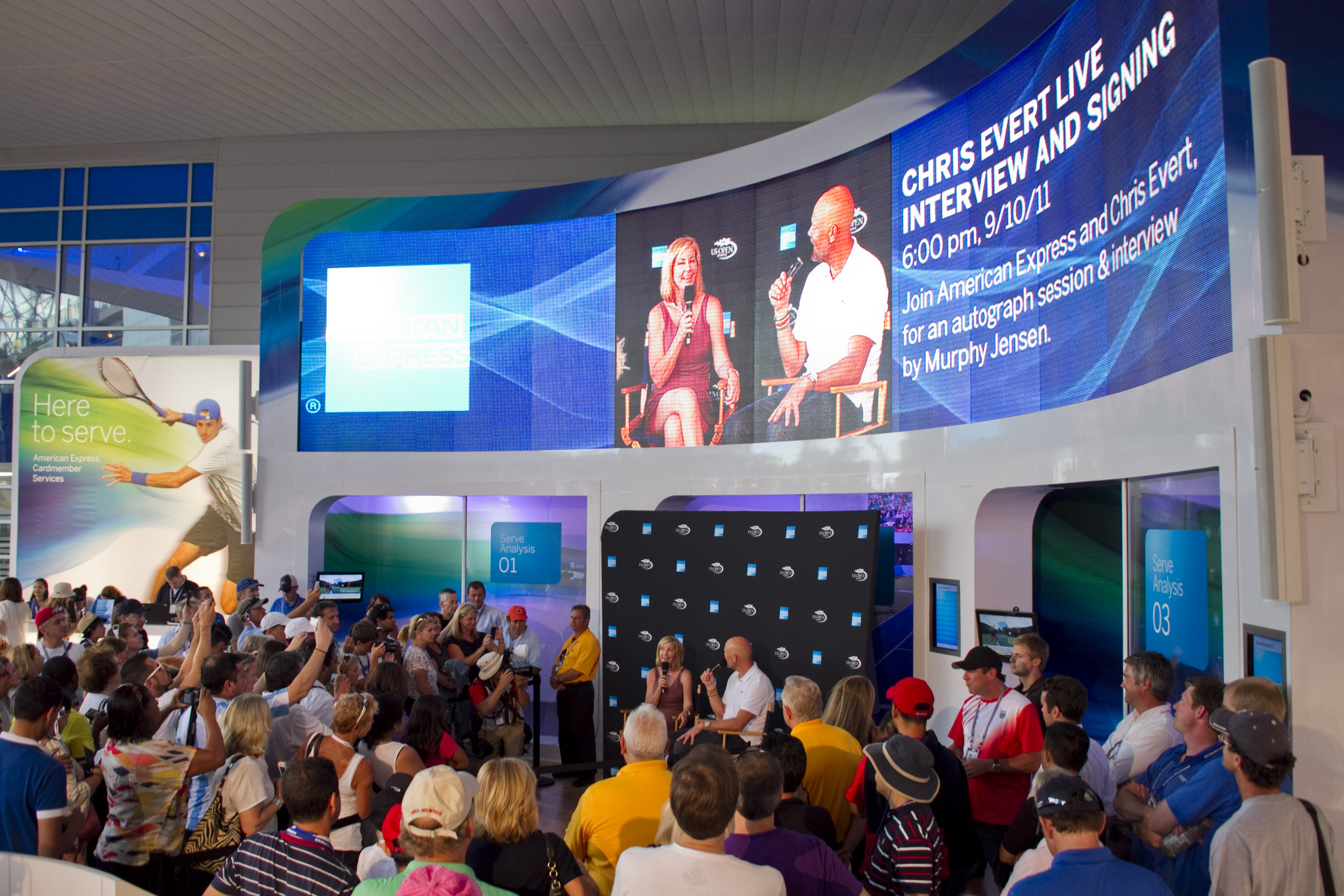 American Express US Open Tennis - Eric Dewyngaert Design, Inc.