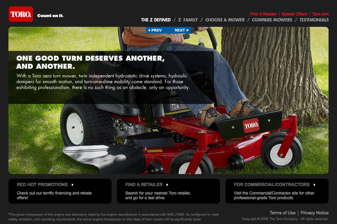 Toro Professionalism - Dane Roberts: Creative Lead, Copywriter, Content ...