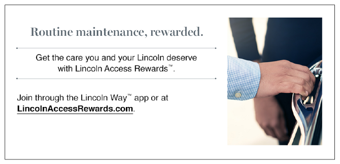 Lincoln Access Rewards - Dane Roberts: Creative Lead, Copywriter ...