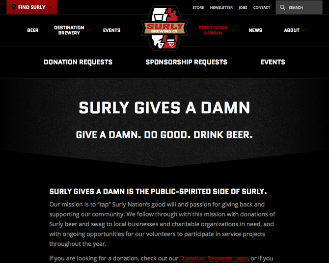 Surly Brewing Social Media & Website - Dane Roberts: Creative Lead ...