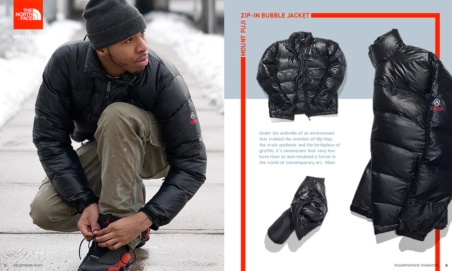 The North Face - Design & Art Direction by Greg Washington