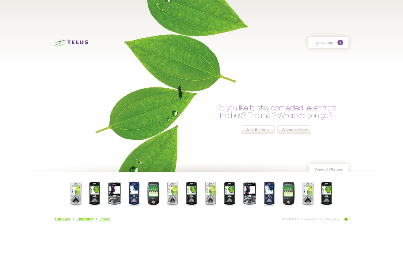 Telus - Design & Art Direction by Greg Washington