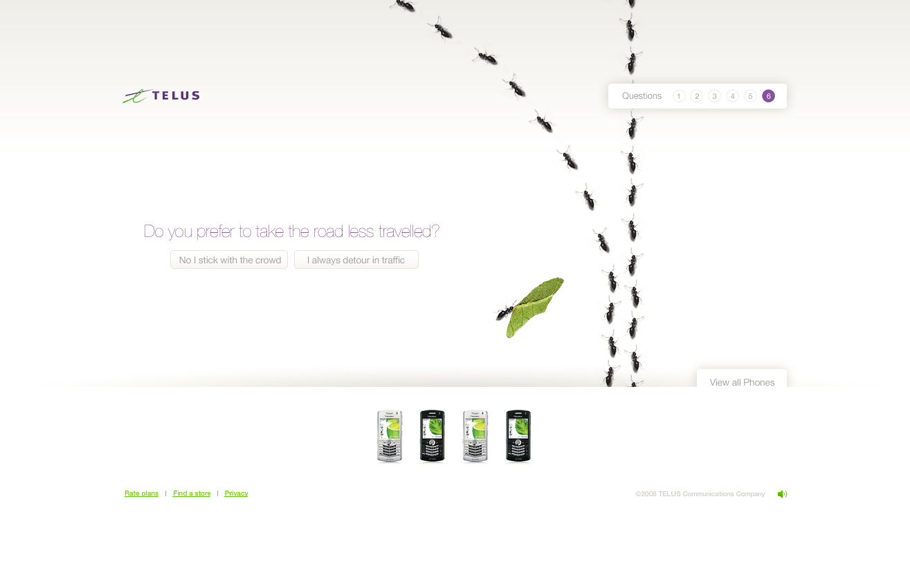 Telus - Design & Art Direction by Greg Washington