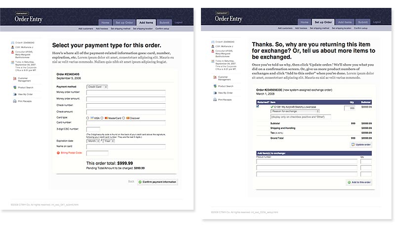 Order Entry System - doug stringham