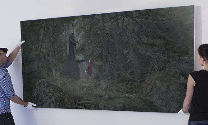 In the woods - peter lundstrom