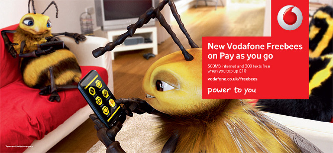 Vodafone Freebees - D&C