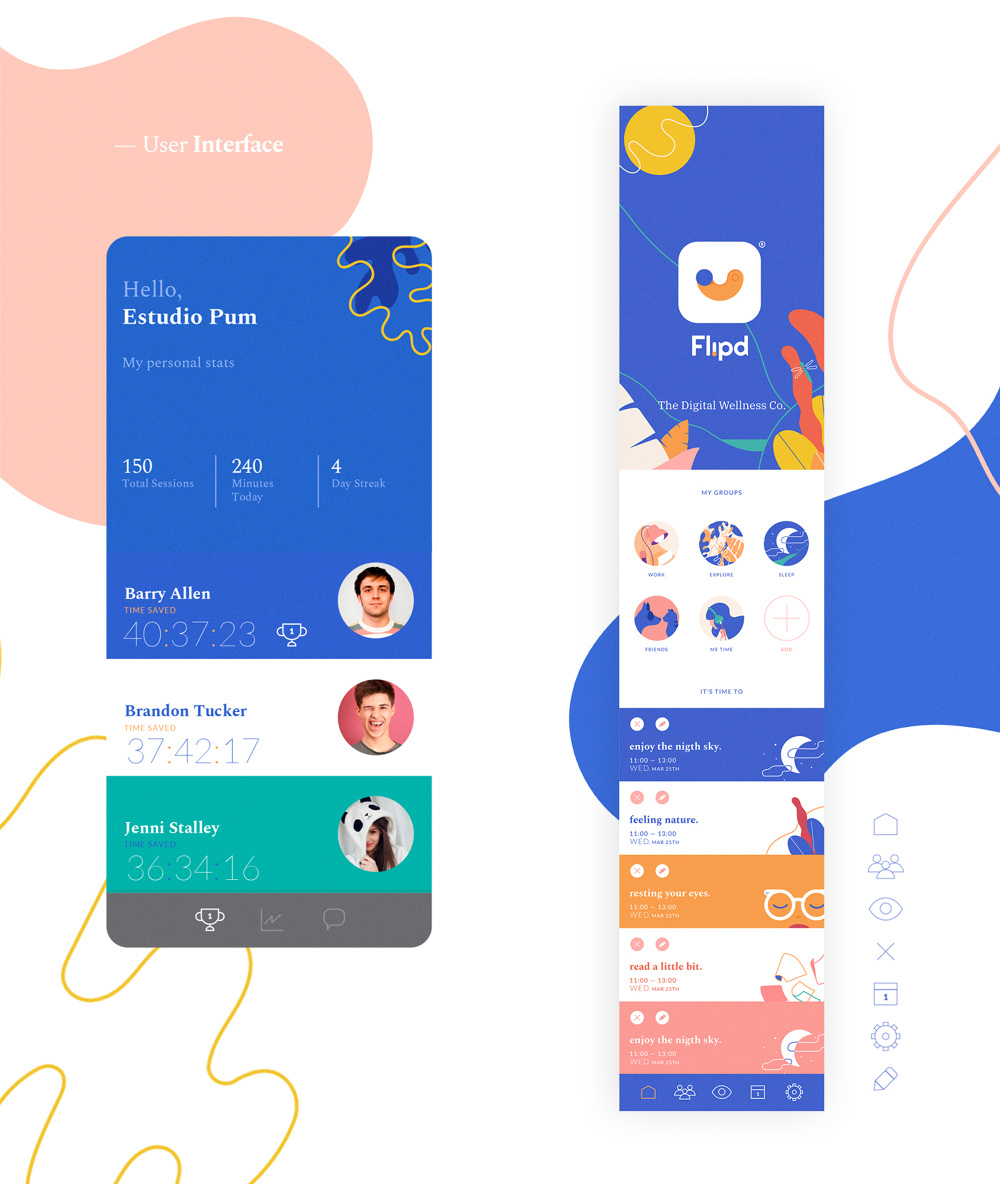 Flipd app - ☁ ₱UM ☁