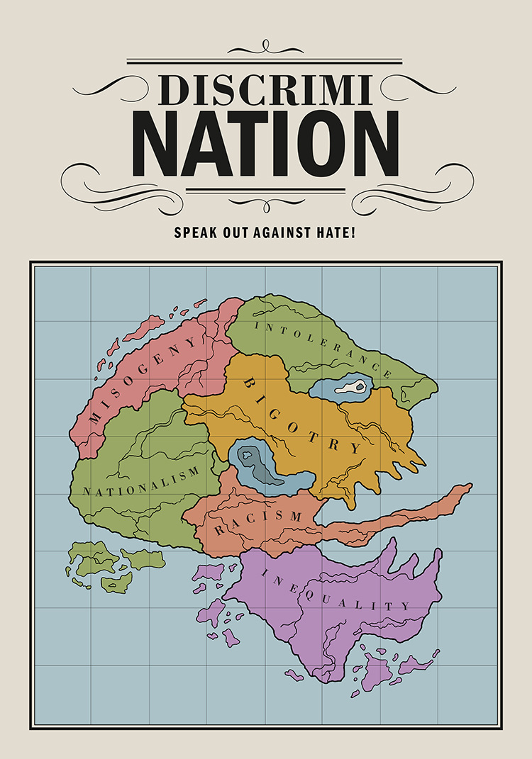 discrimiNATION, 2018 - sdposters