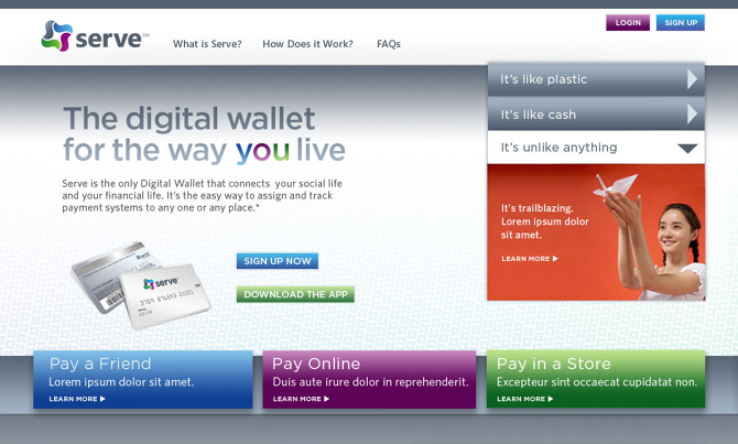 Serve - by American Express - digital wallet product - Marsha Knight ...