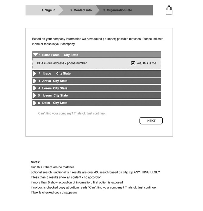 Information layout & form design - Marsha Knight | Strategist | Sr ...