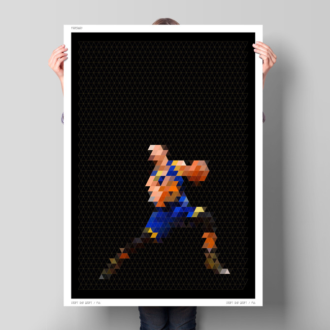 Pixel Art Ballers - Craft and Graft