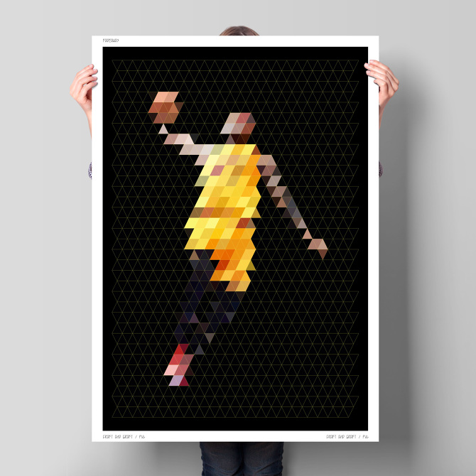 Pixel Art Ballers - Craft and Graft