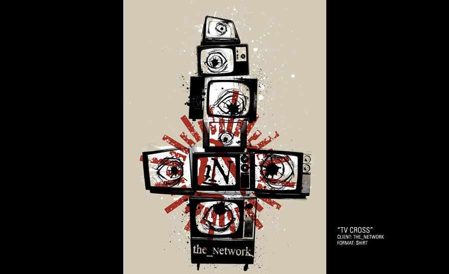 THE_NETWORK MERCH - tFk! Illustration