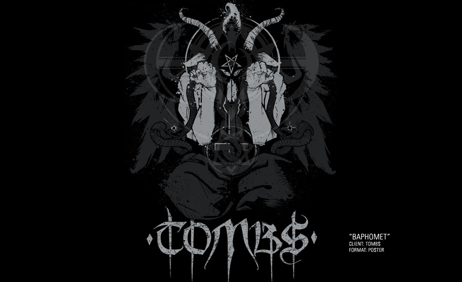 TOMBS MERCH - tFk! Illustration
