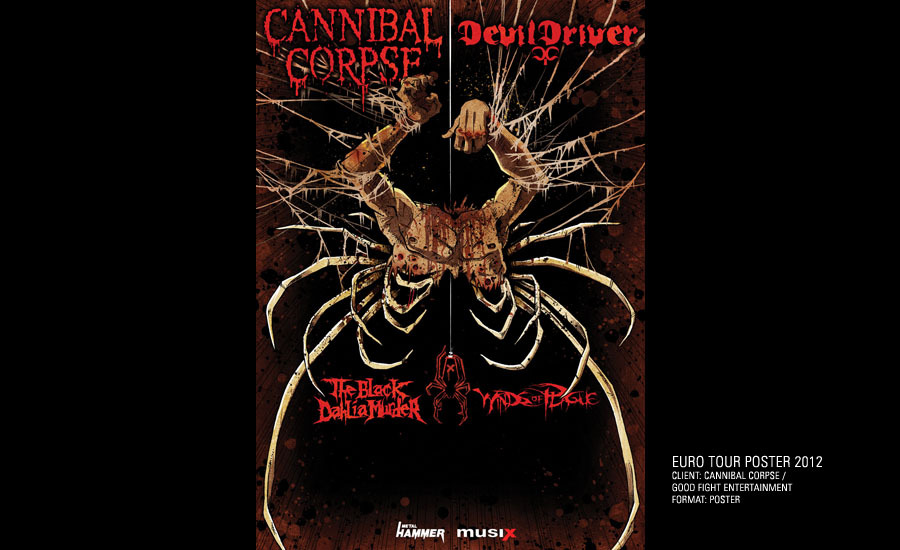 CANNIBAL CORPSE MERCH - tFk! Illustration