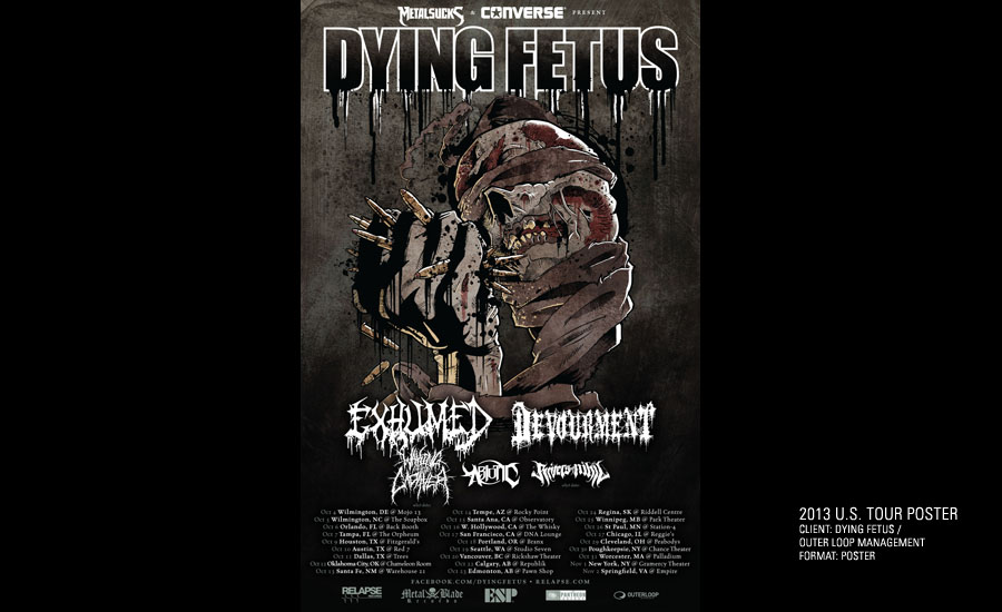 DYING FETUS MERCH - tFk! Illustration