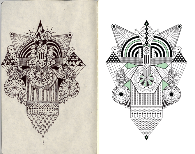 Inka Drawings - Portfolio of Tarik Arnautovic