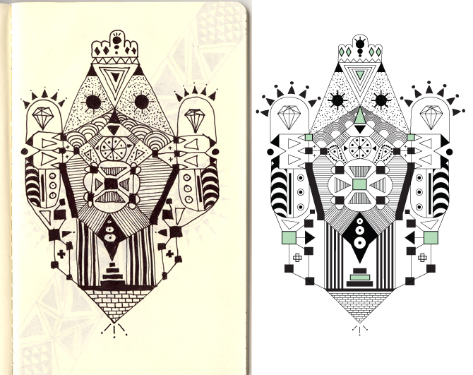 Inka Drawings - Portfolio of Tarik Arnautovic