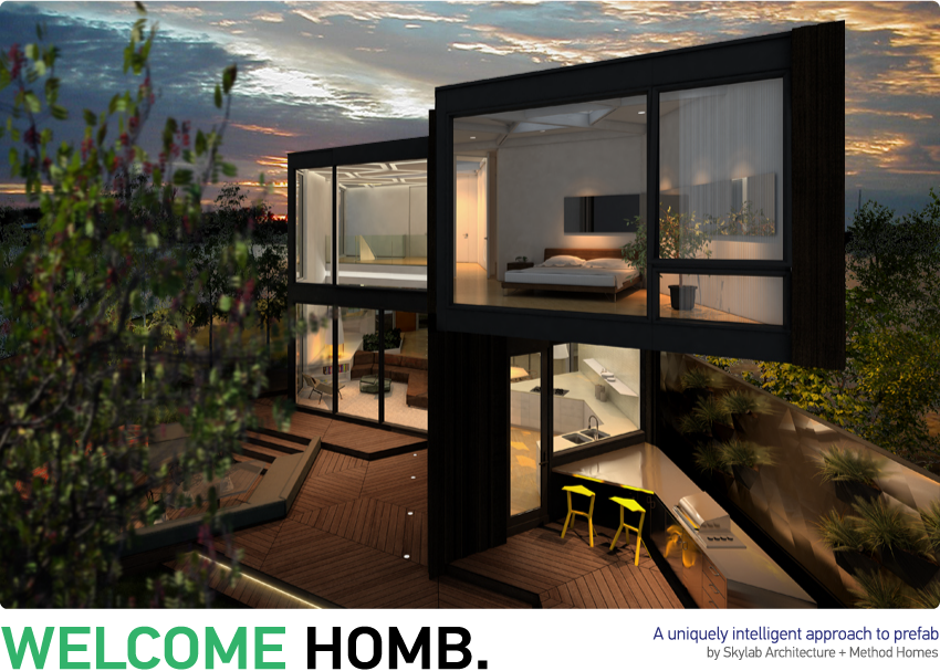 HOMB | A uniquely intelligent approach to prefab by Skylab Architecture ...