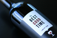 "The Best Good Time" Wine Label - Jacob Greif - Illustration & Design