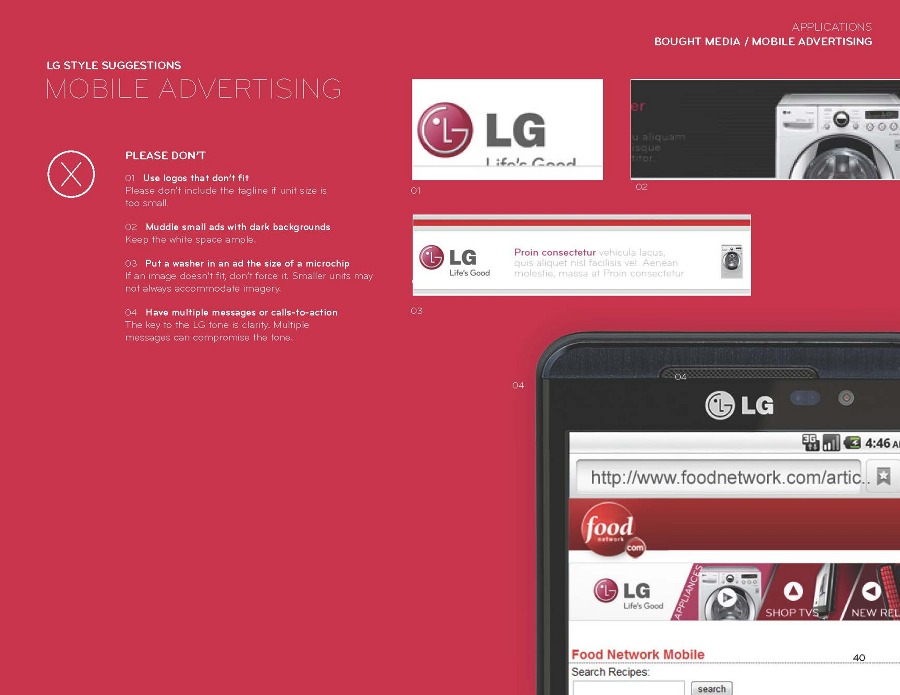 LG Digital Brand Guide - Portfolio of Ahren Gerber