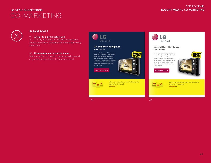 LG Digital Brand Guide - Portfolio of Ahren Gerber