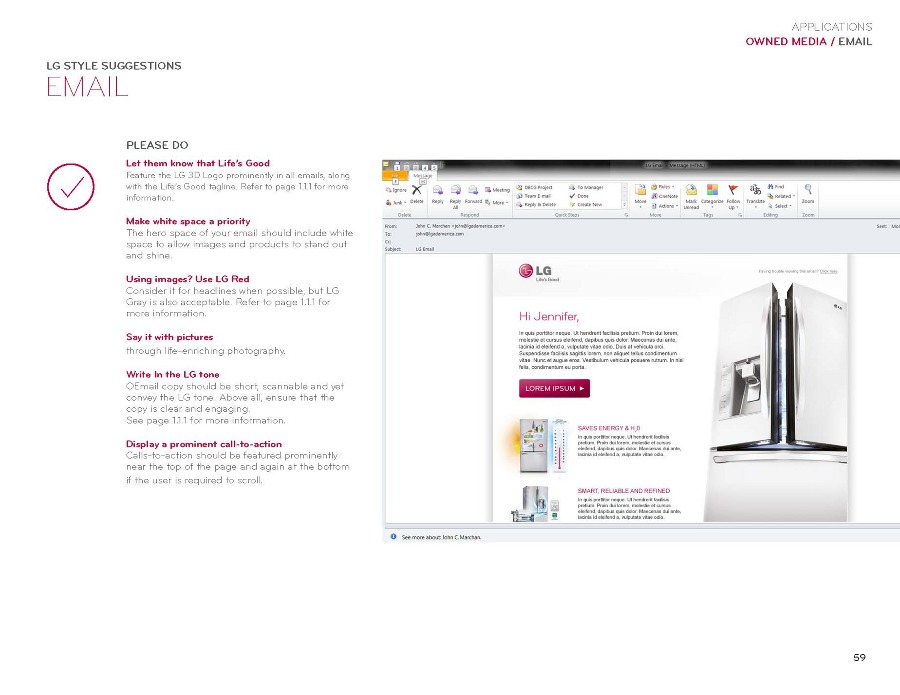 LG Digital Brand Guide - Portfolio of Ahren Gerber