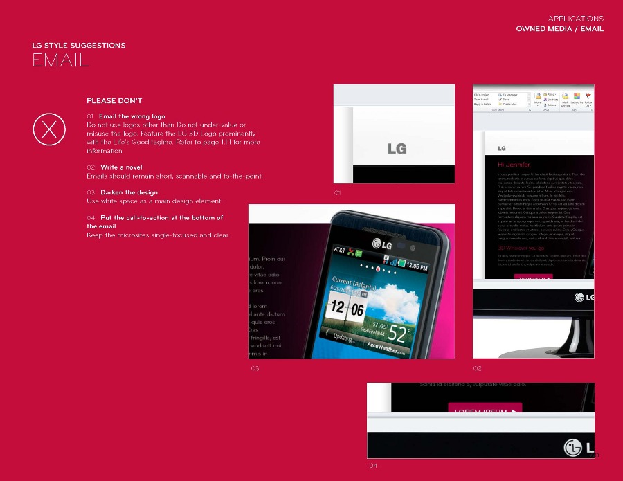 LG Digital Brand Guide - Portfolio of Ahren Gerber