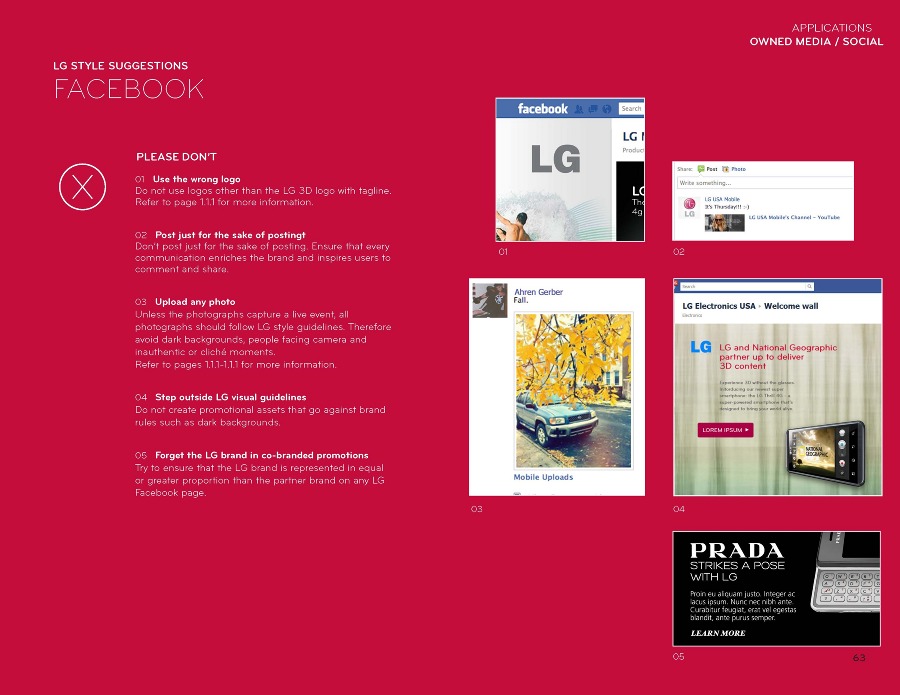 LG Digital Brand Guide - Portfolio of Ahren Gerber