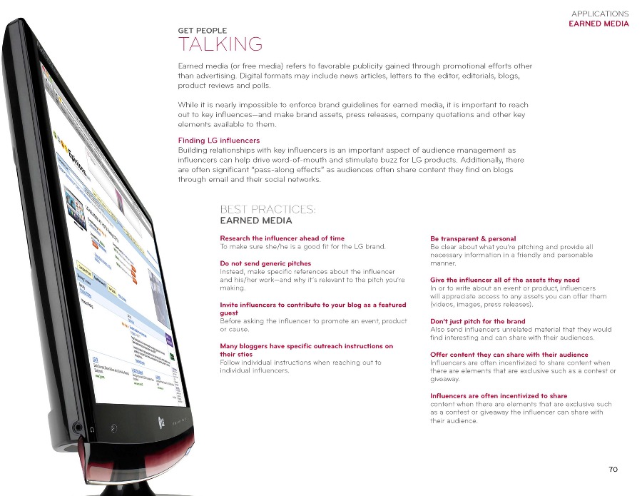 LG Digital Brand Guide - Portfolio of Ahren Gerber