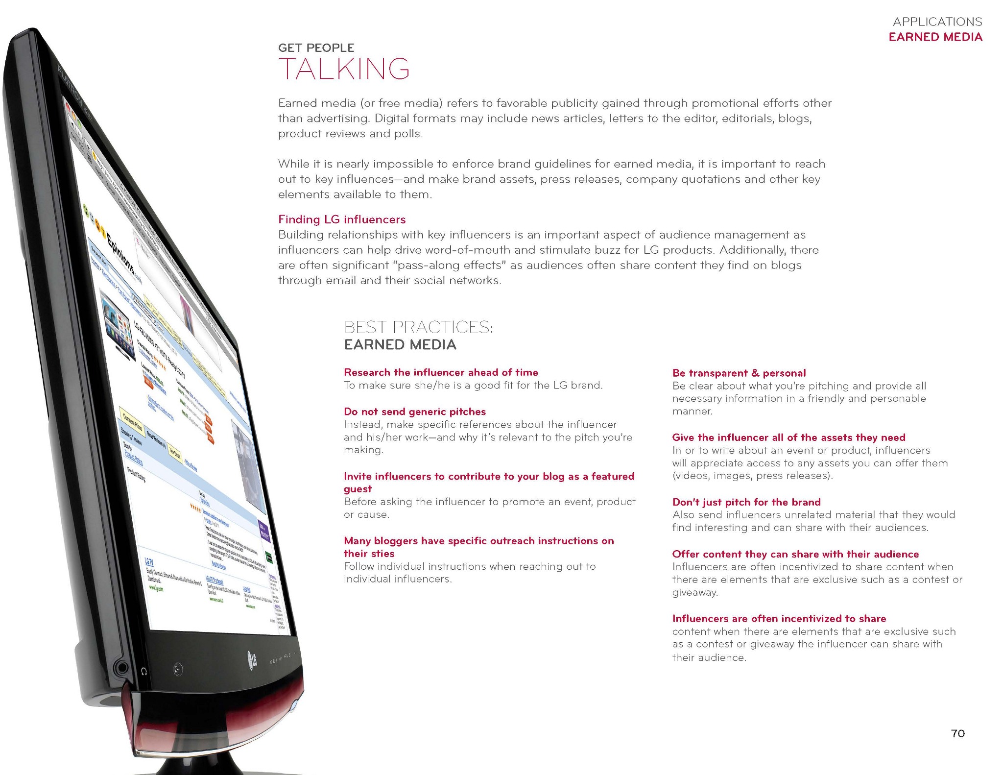 LG Digital Brand Guide - Portfolio of Ahren Gerber