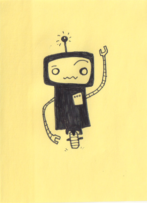Assorted Post-it Monsters - Zara Gonzalez Hoang / Illustration