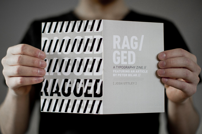 RAG/GED Typography Zine | Design - Josh Uttley