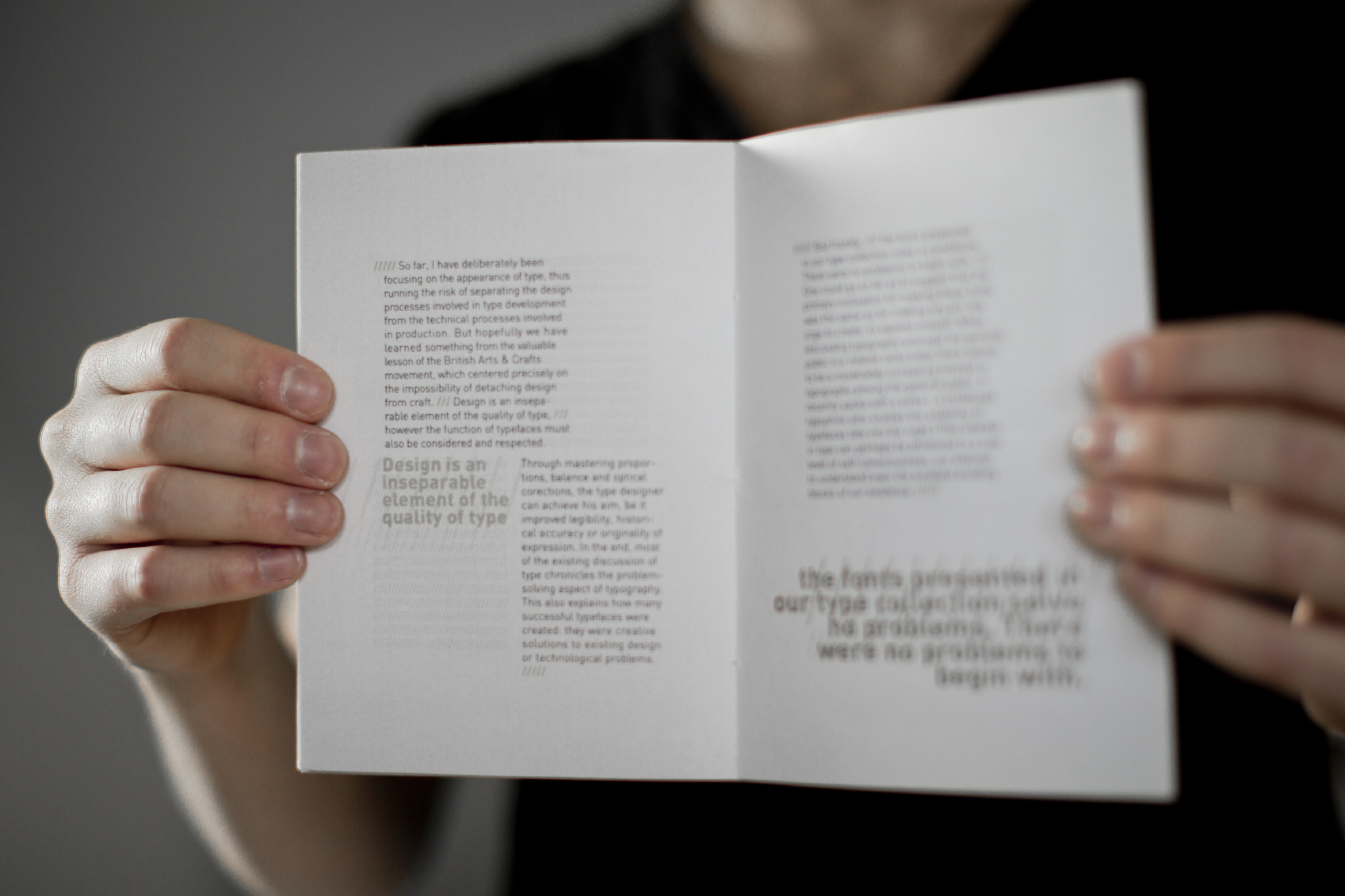 RAG/GED Typography Zine | Design - Josh Uttley
